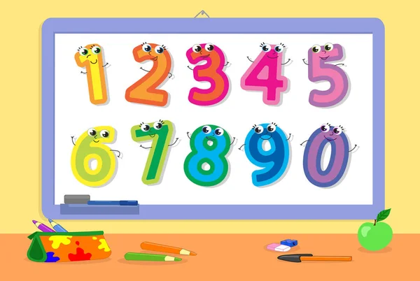 4,430,382 Ilustraciones de Números de dibujos animados de Stock ...