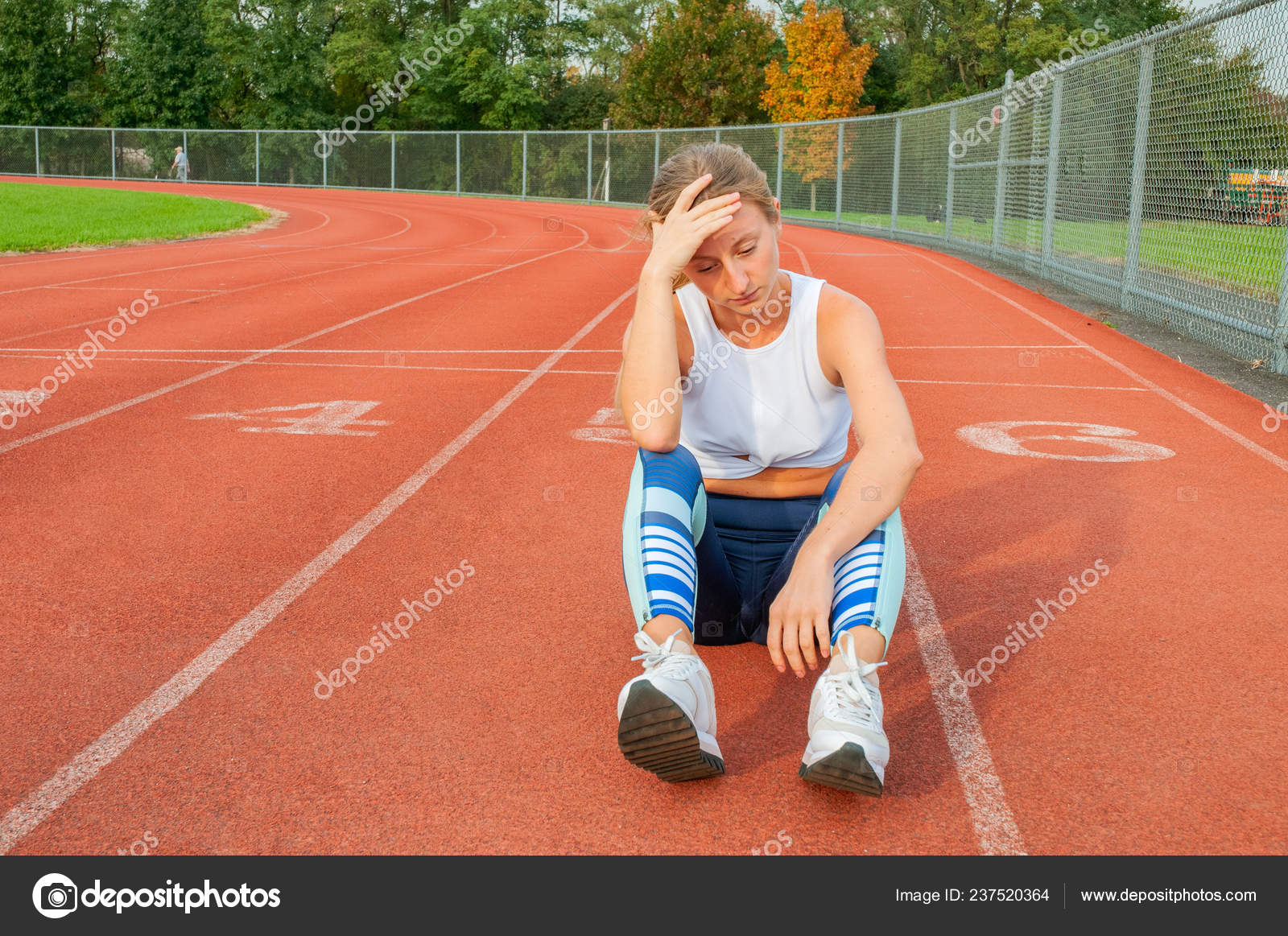 Tired Runner Running