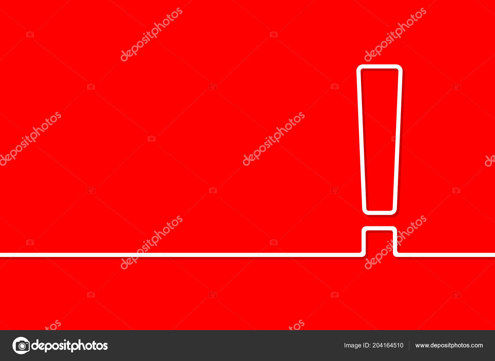 Exclamation point in line art Stock Vector Image by ©mutlik1.yandex.ru ...