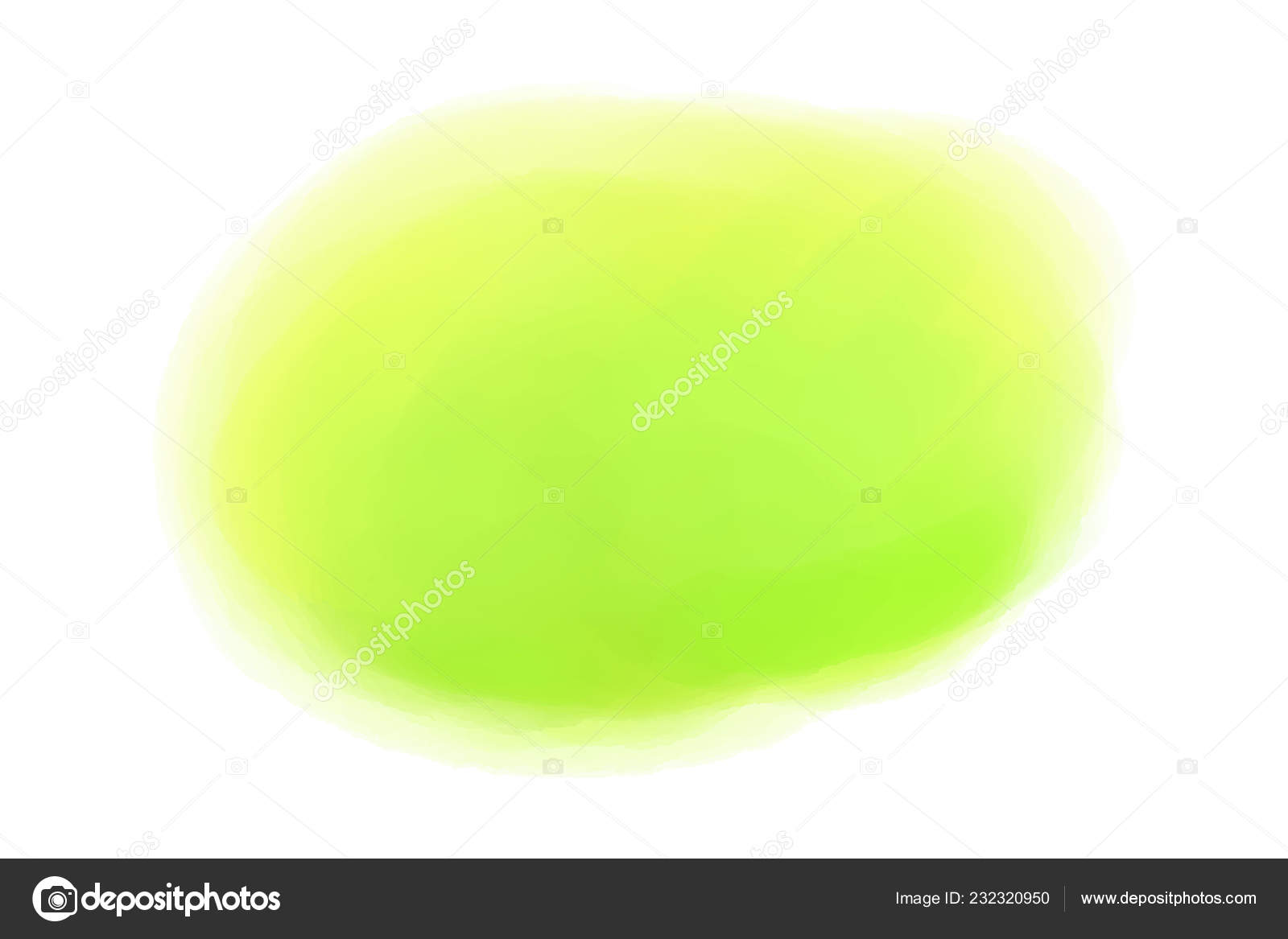 Hand Drawn Colorful Digital Spot Isolated White Colored Aquarelle ...