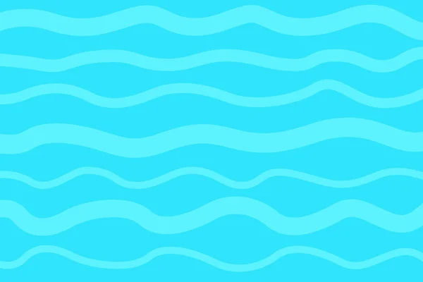 Nautical Geometric Wallpaper Surface Wavy Sea Background Bright Colors ...