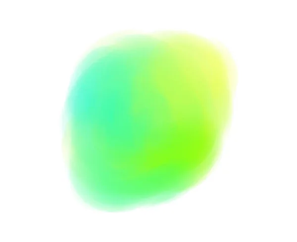 Hand Drawn Colorful Digital Spot Isolated White Colored Aquarelle ...