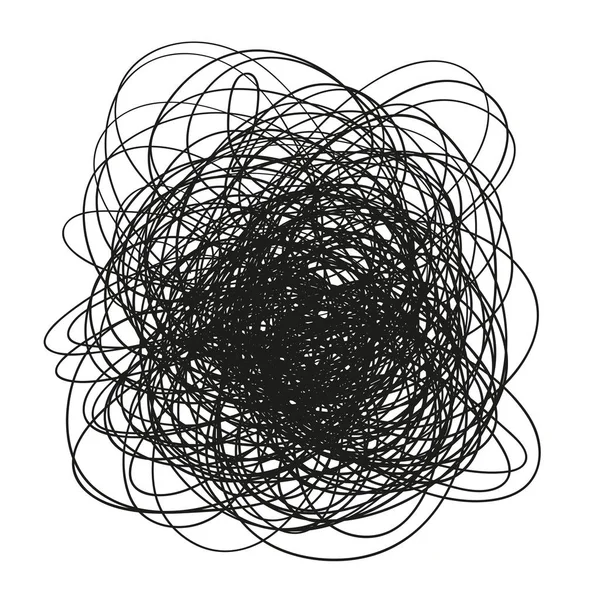 Chaos Waved Backdrops Chaotic Patterns White Tangled Textures Lines Hand Stock Vector Image by ...