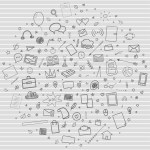 Digital texture - seamless tech pattern Stock Vector Image by ©Dimoza ...