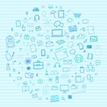 Digital texture - seamless tech pattern Stock Vector Image by ©Dimoza ...