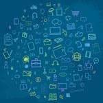 Digital texture - seamless tech pattern Stock Vector Image by ©Dimoza ...