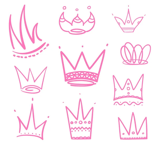 Simple Princess Crown Vector Clipart