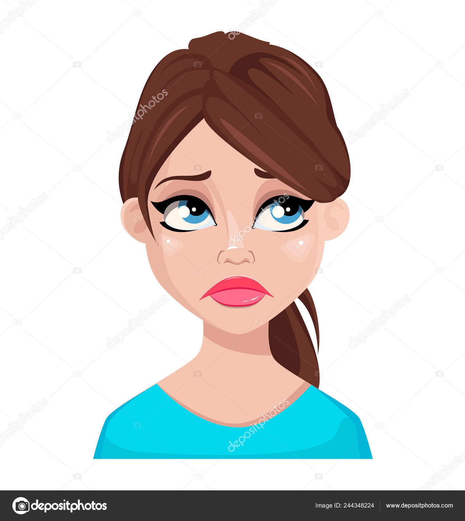 Disappointed Cartoon Character