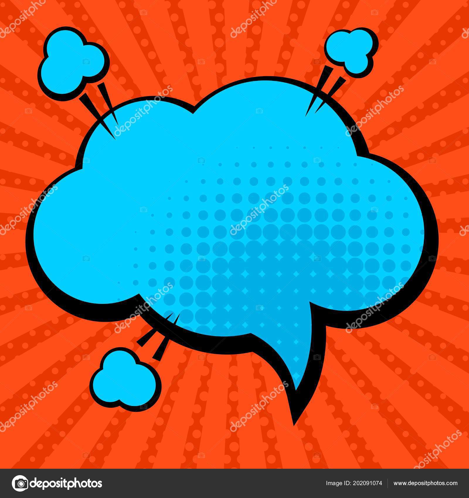 Comic Hintergrundpunkte