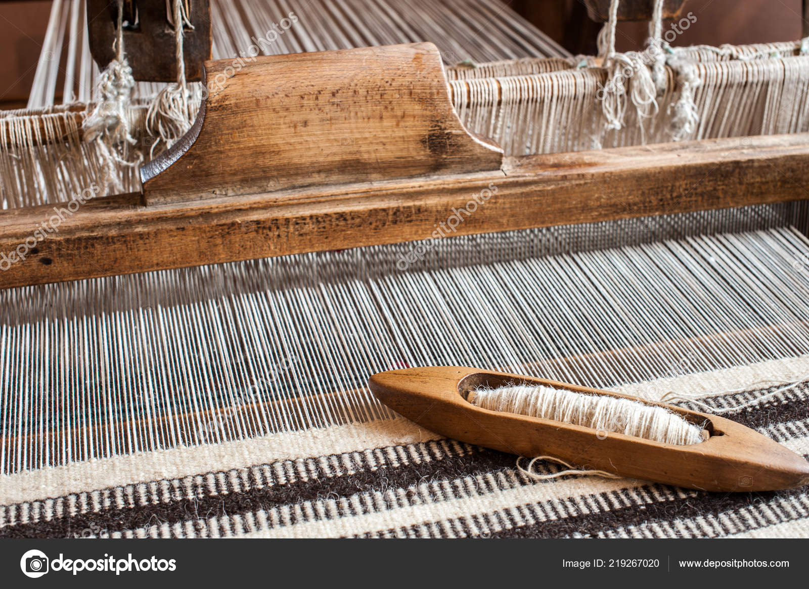 Hungarian Homespun Weaving Traditional Weaving Hand Loom Carpets ...