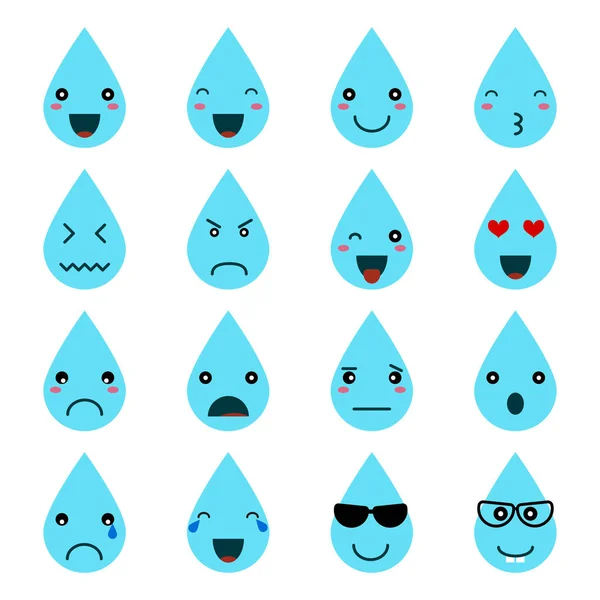 Smilies rain Stock Vector Image by ©stockerteam #66716591