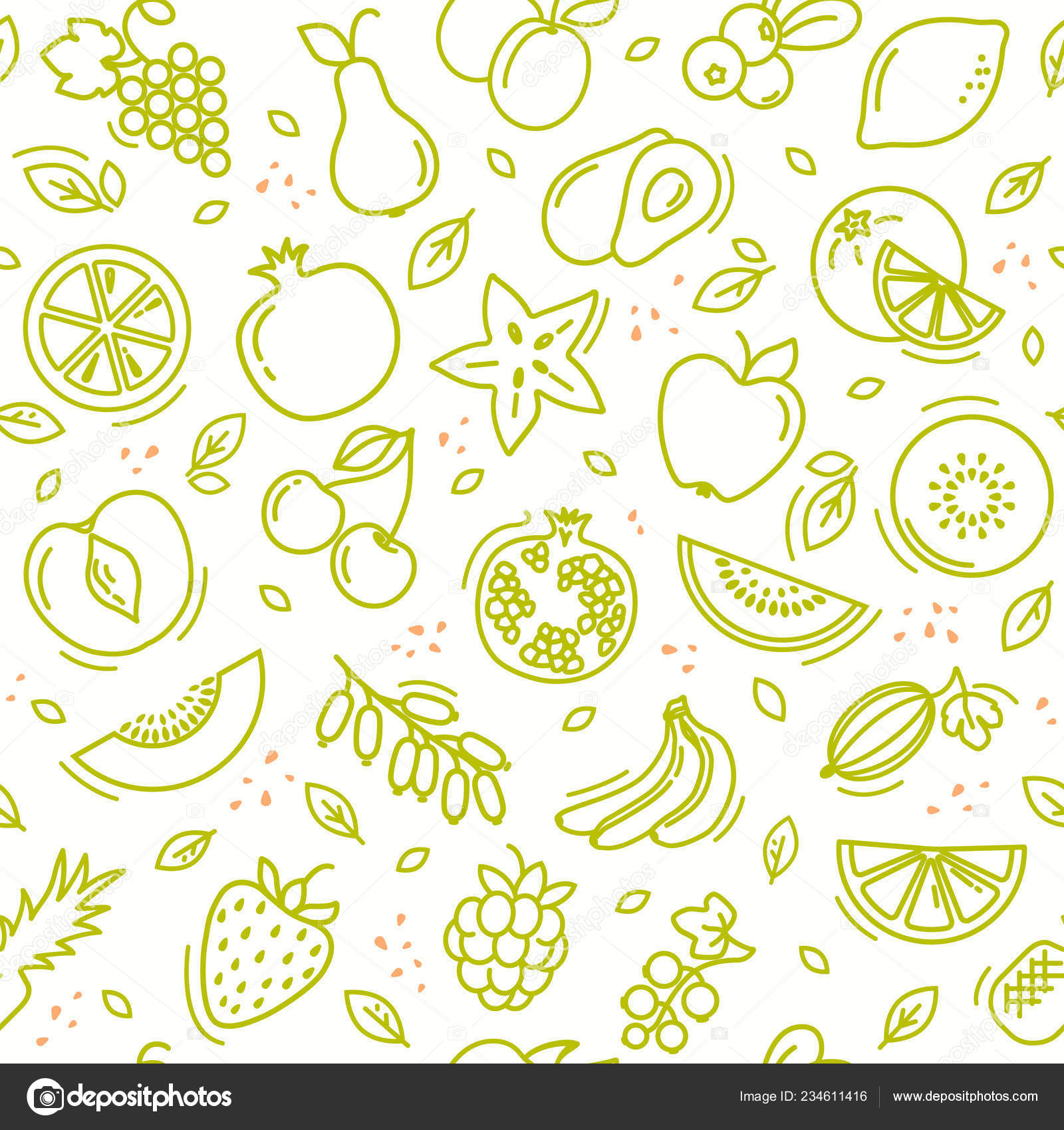 Fruit Texture Vector