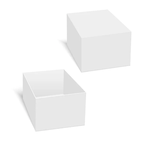 Open and closed blank boxes Stock Vector Image by ©kchungtw #55836425