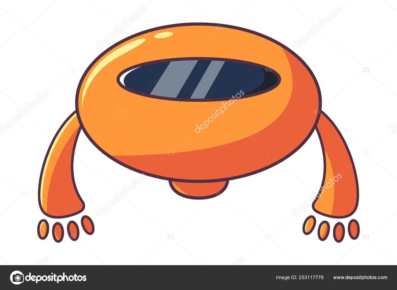 Ilustración Vectorial Dibujos Animados Alienígenas Espaciales Aislado ...