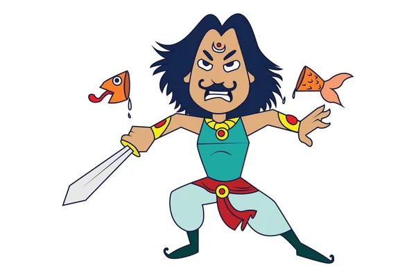 Fish Arjun Mahabharat