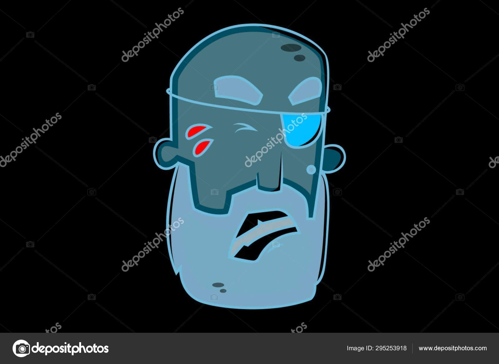 Ilustración Dibujos Animados Vectoriales Pirata Llorando Aislado Sobre ...