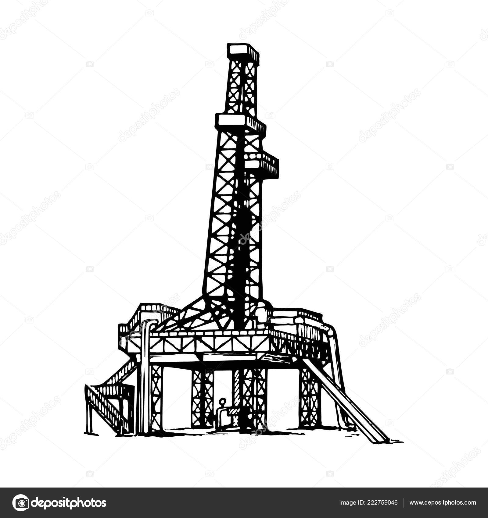 Land Drilling Rig Clip Art