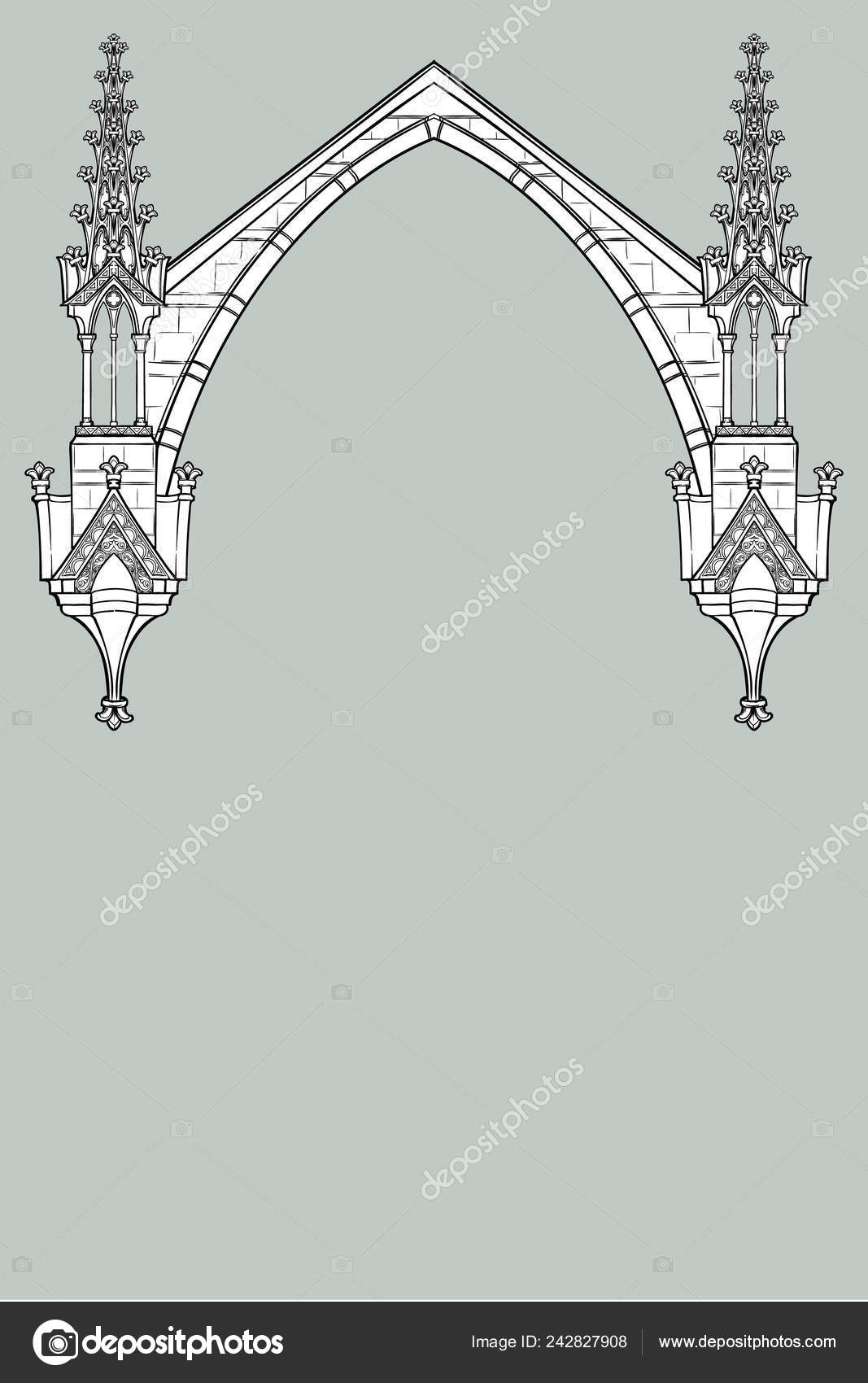 Flying Buttress Drawing