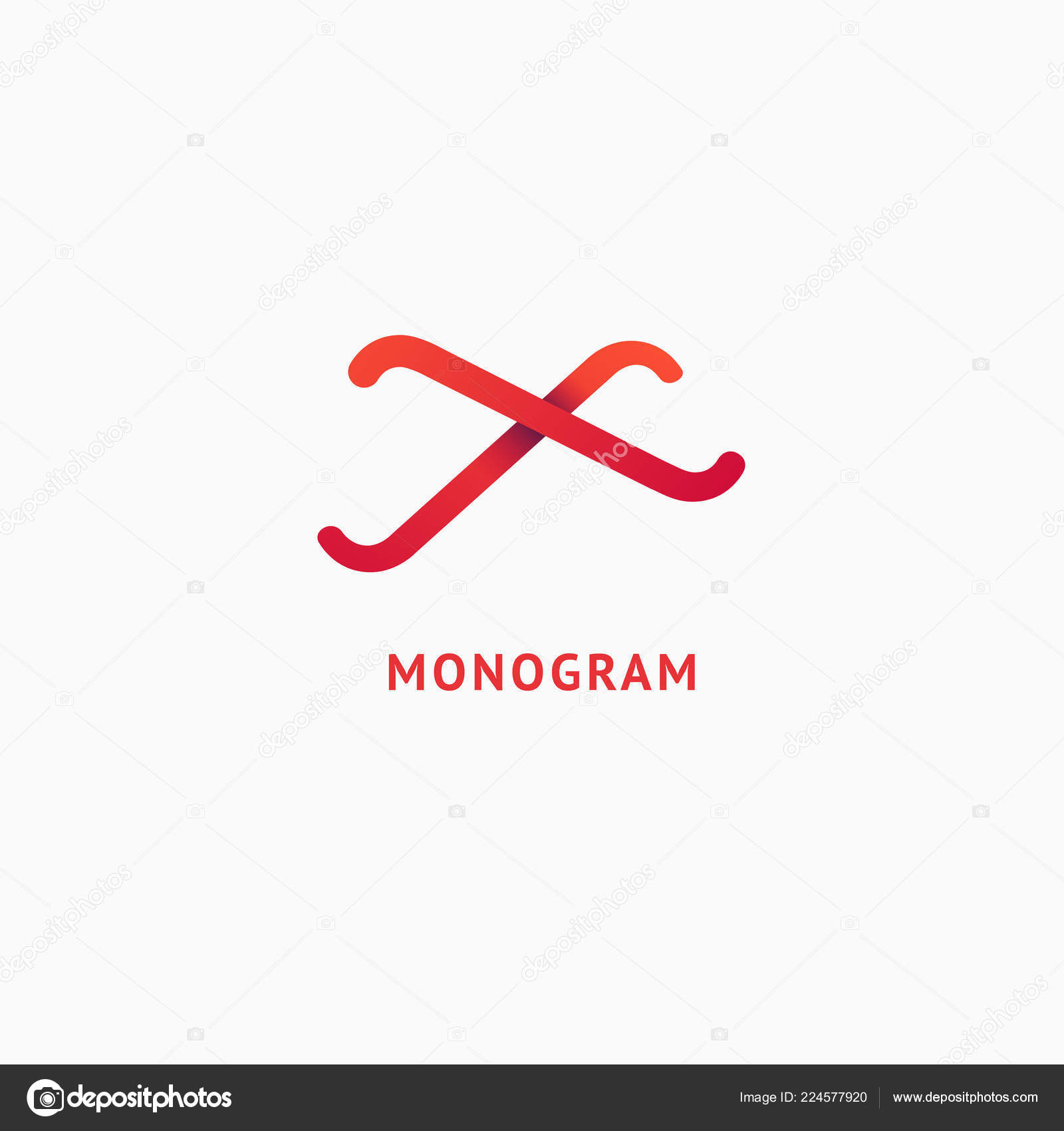 Abstract Sign Vector Logotype Editable Design Minimalist Sign Vector ...