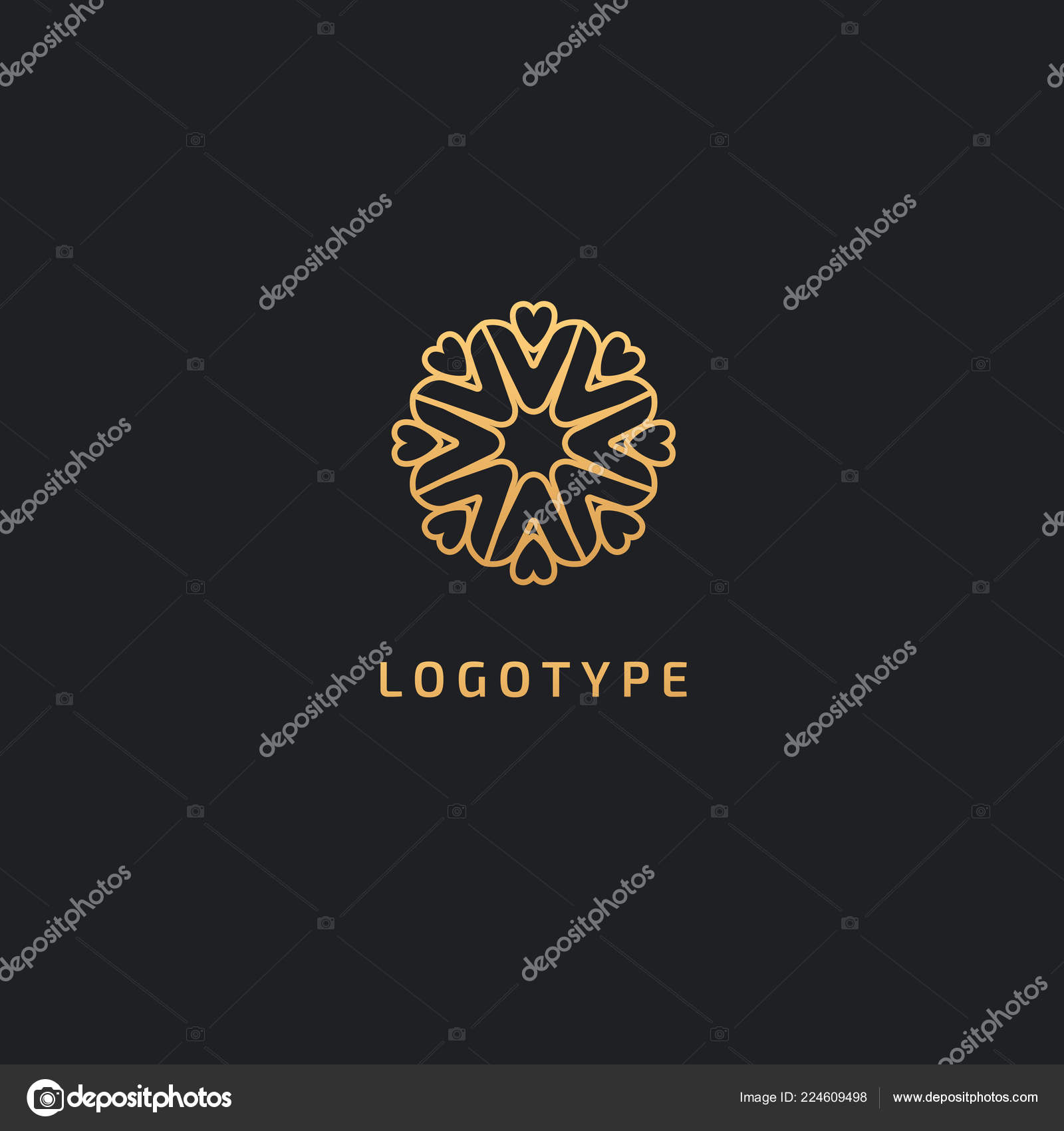 Abstract Sign Vector Logotype Editable Design Minimalist Sign Vector ...