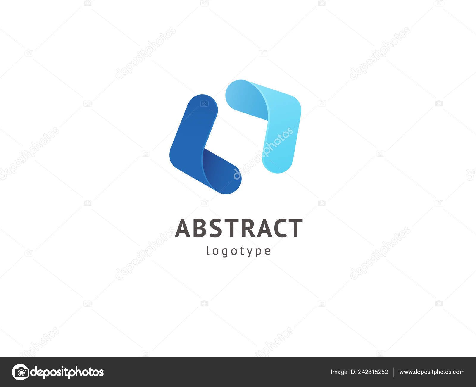 Abstract Vetor Logo Vector Design Sign Business Internet Communication ...
