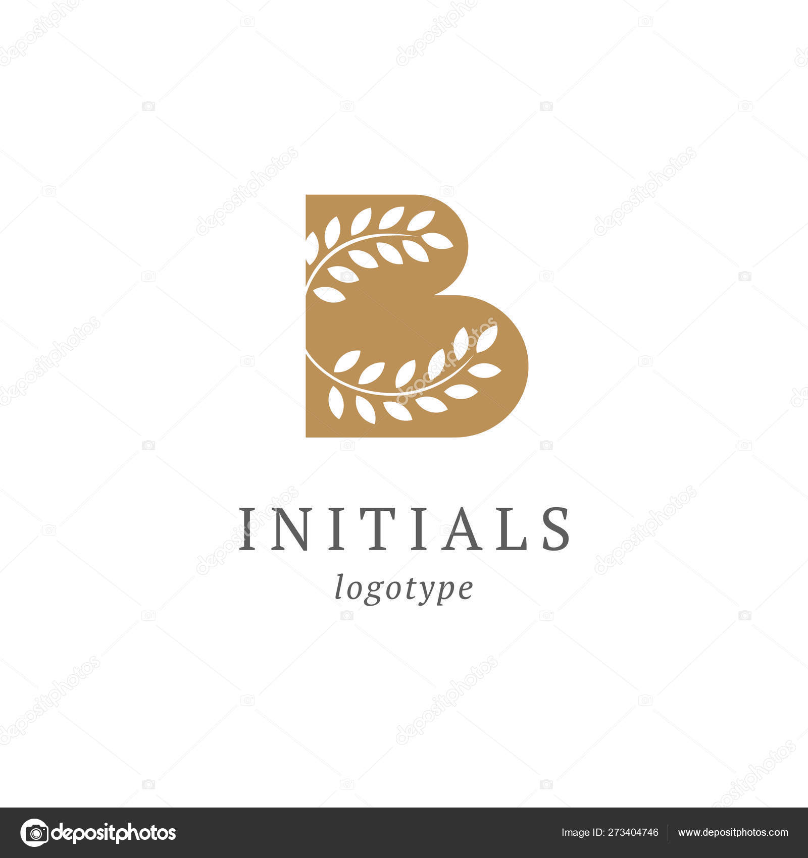 Letter B vector logo. Vintage Insignia and Logotype. Business sign, identity, label, badge ...