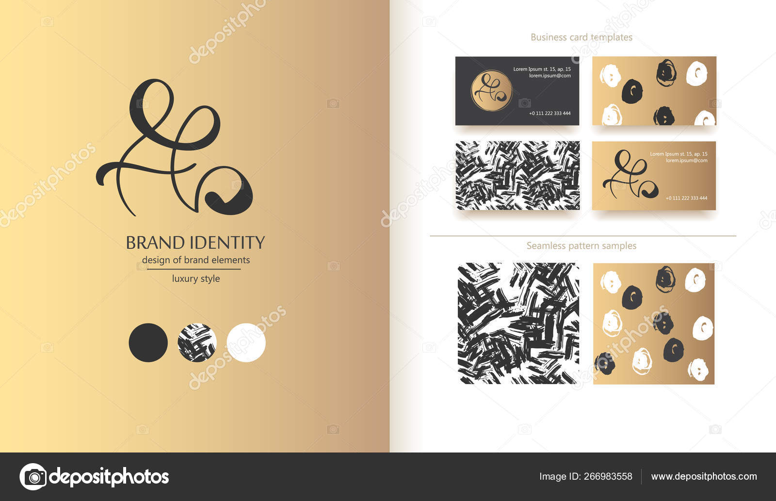 Creative Hand Drawn Monogram Calligraphy Logo Uppercase Lowercase ...