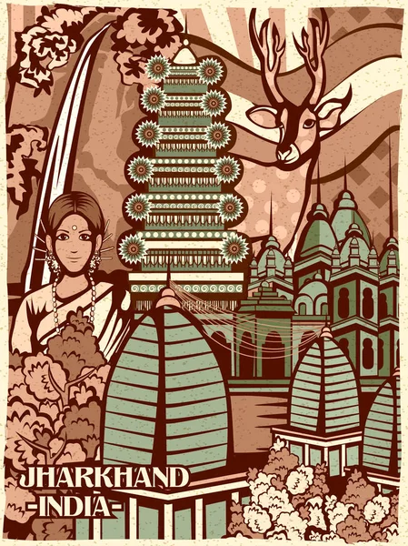 Jharkhandi Couple in traditional costume of Jharkhand, India Stock ...