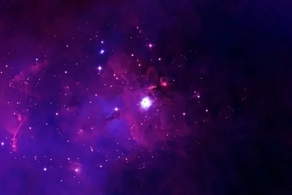 Galaxia p rpura en el espacio profundo. Elementos de esta imagen fueron proporcionados por la ...