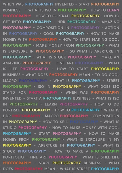 Keywords photography Vector Art Stock Images | Depositphotos