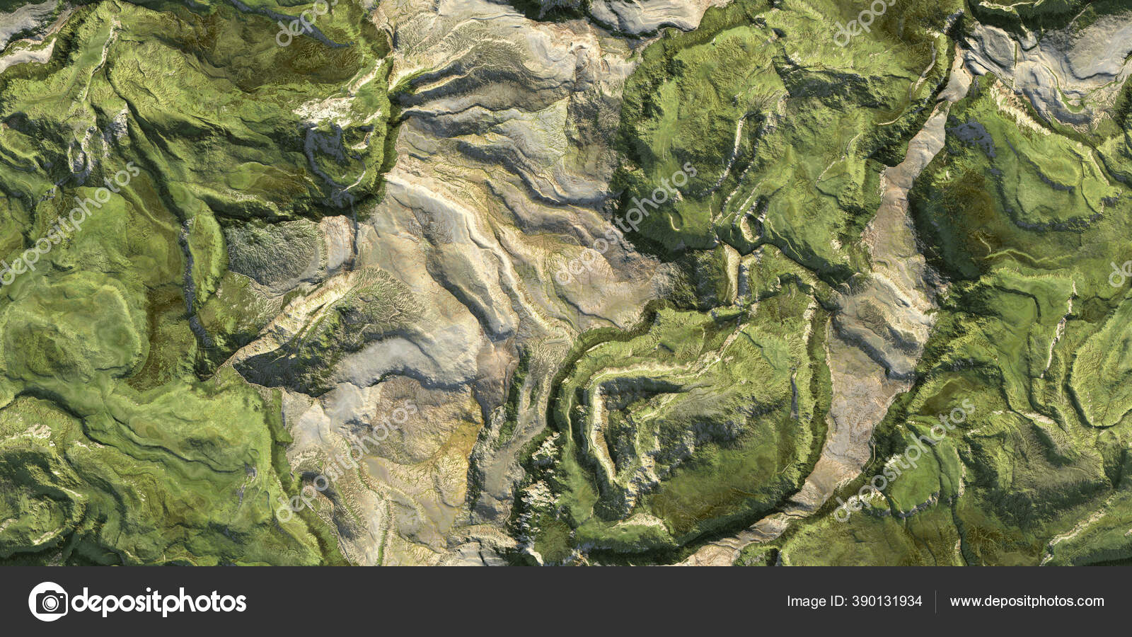 Landscape Top View Texture