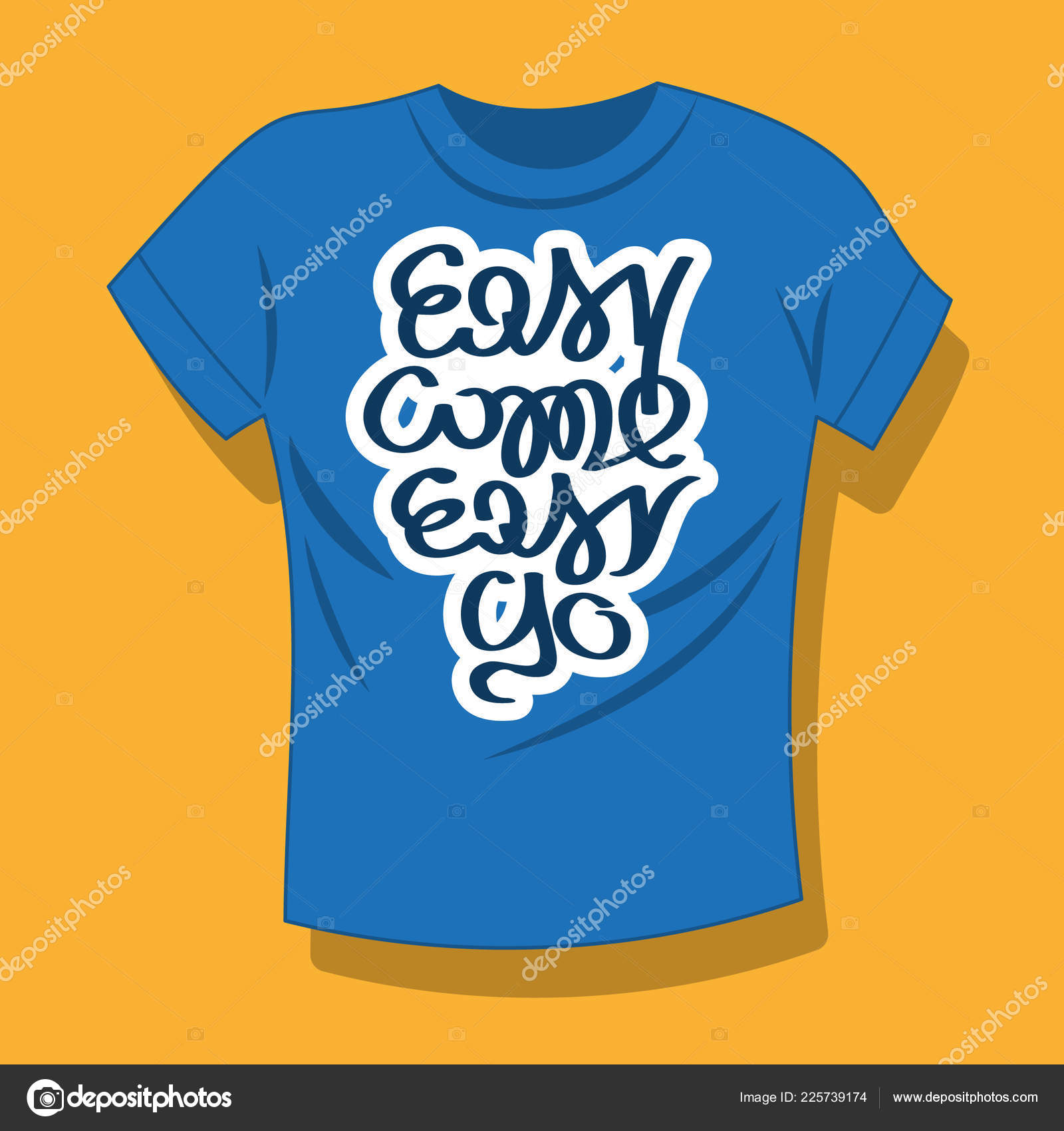 Hand Drawn Slogan Print Example Use Inspirational Isolated English ...