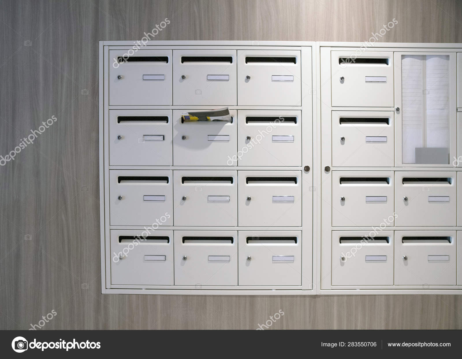 Group Mailboxes Lobby Building Stock Photo by ©ccile.ducrot.orange.fr ...