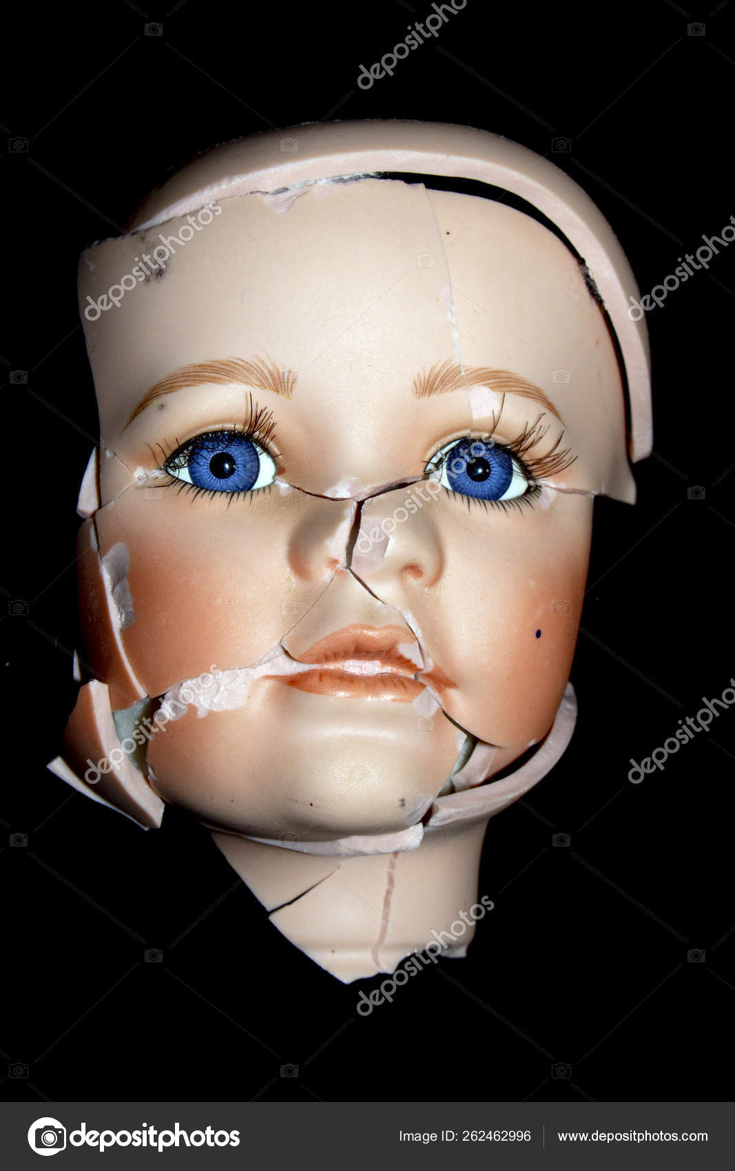 Broken Doll Head