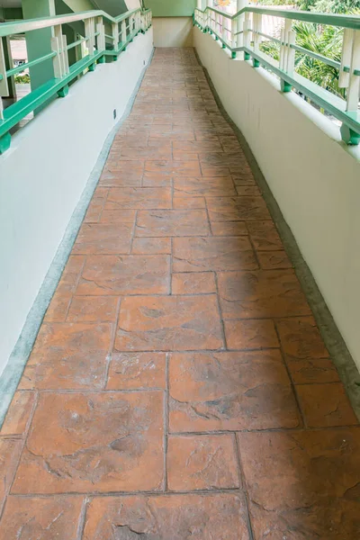 Stamped concrete walkway Stock Photos, Royalty Free Stamped concrete ...