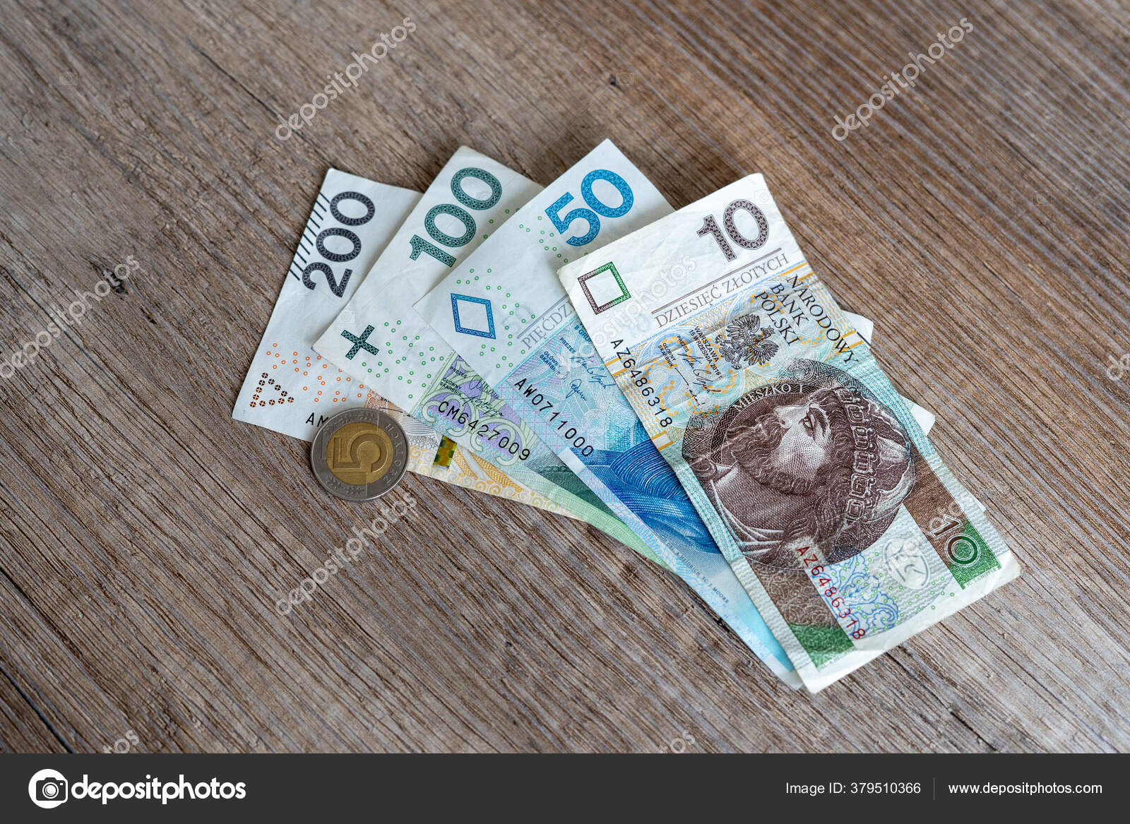 Polish Zloty Banknotes Polish Money Pln — Stock Photo © muchomoros ...