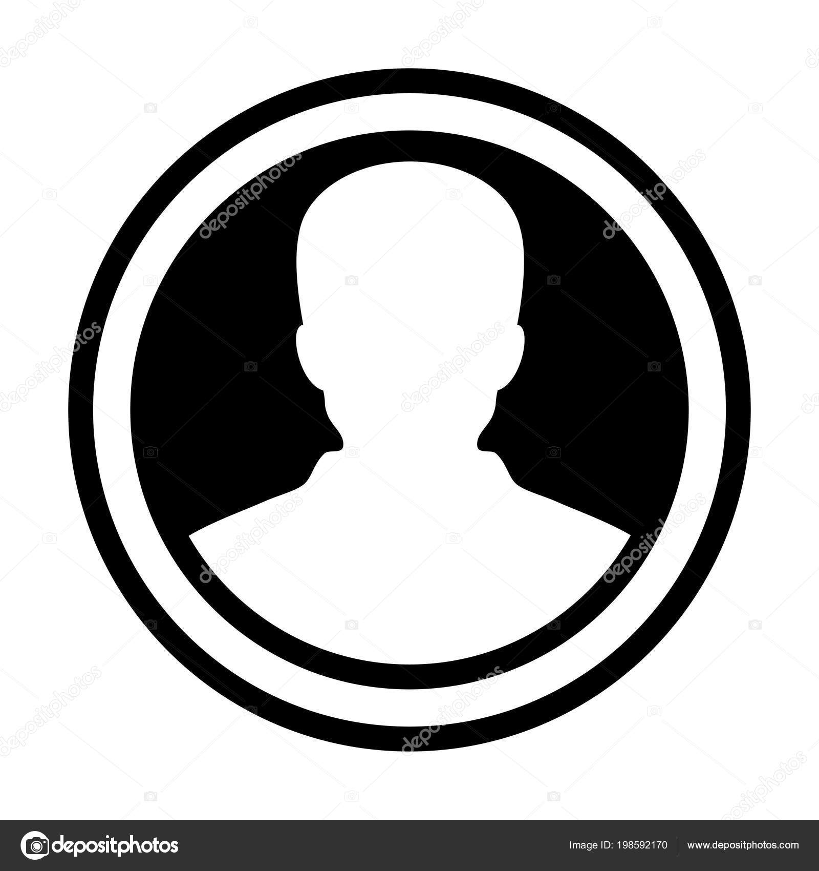 User Icon Male Person Symbol Profile Avatar Vector Image