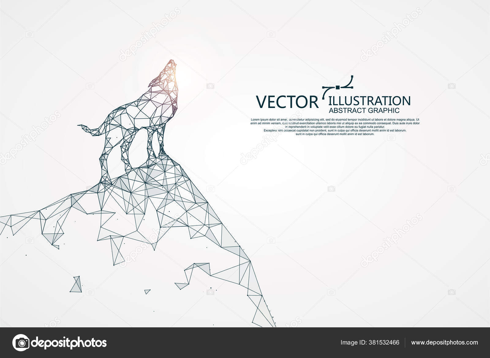 Wolf Sworn Sovereignty Concept Leader Vector Illustrations Stock Vector ...