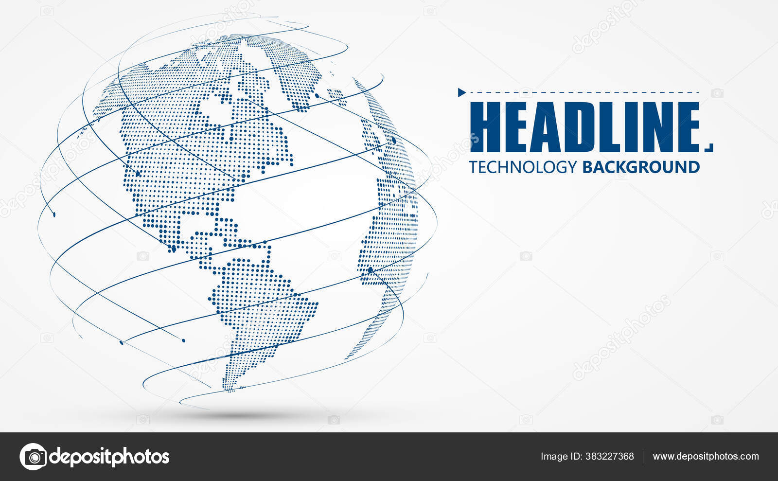 Earth Graphic Symbolizing Global Trade Vector Illustration Stock Vector ...
