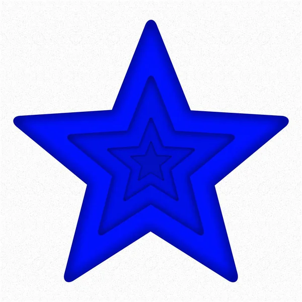 Wiccan Blue Star Design