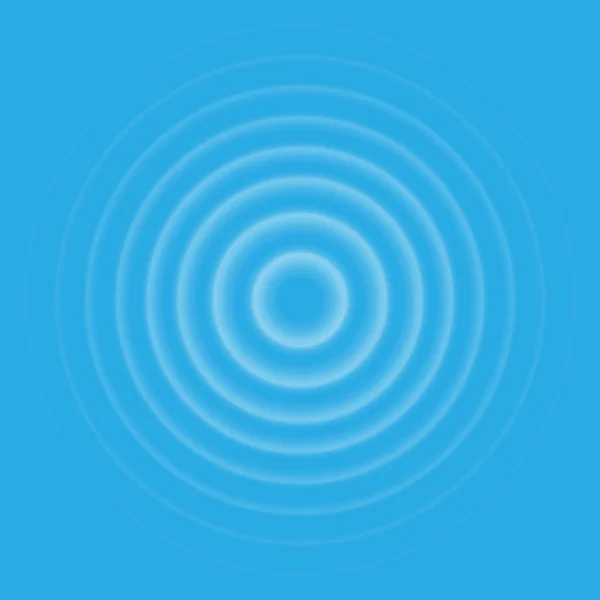 Ripple effect top view. Transparent Water drop rings. Circle sound wave ...