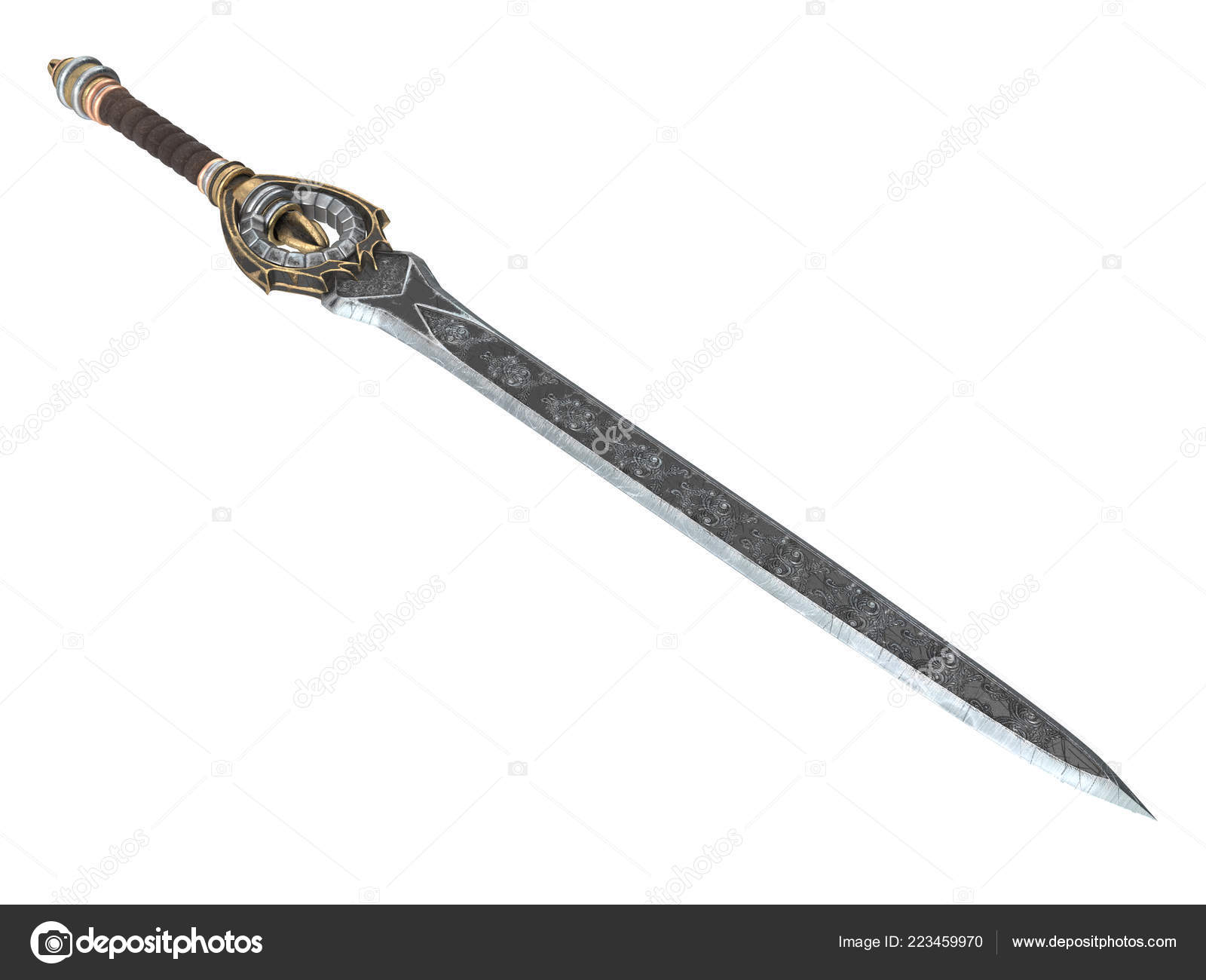 Fantasy Sword Handle Designs