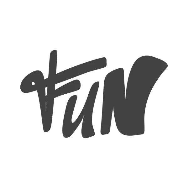 Find joy. Vector hand drawn illustration sticker with cartoon lettering ...