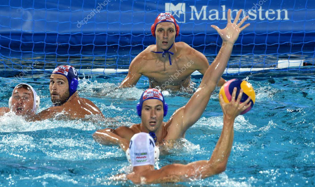 Budapest, Hungría - 29 de julio de 2017. Croacia (BIJAC Marko 1 ...