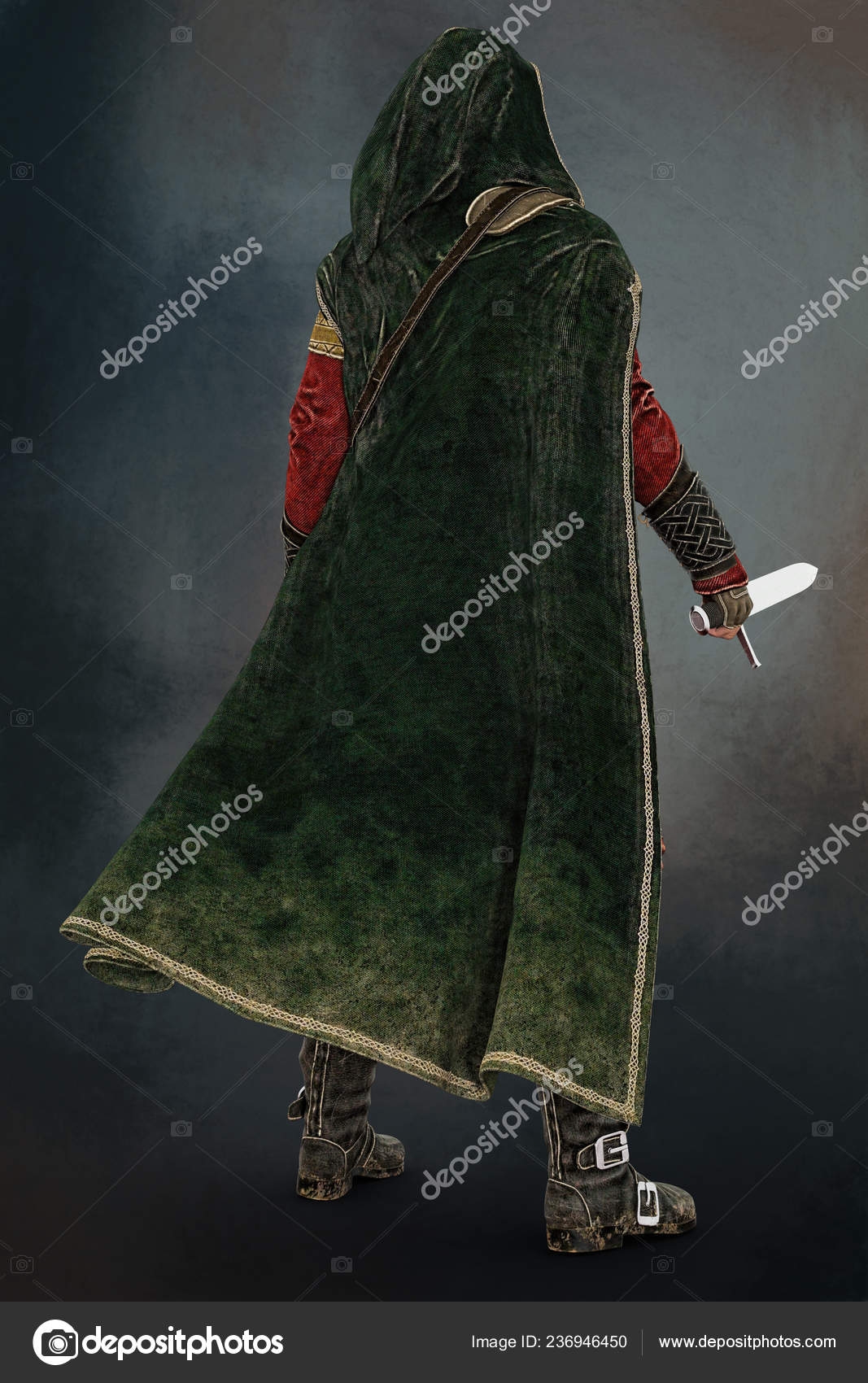 Medieval Ranger Cloak