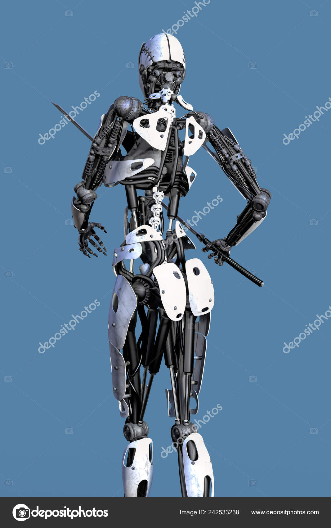 Cartoon Skeleton Holding Camera