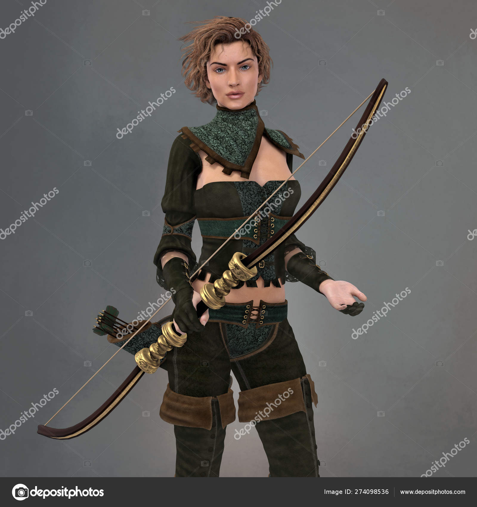 Fantasy Ranger Crossbow