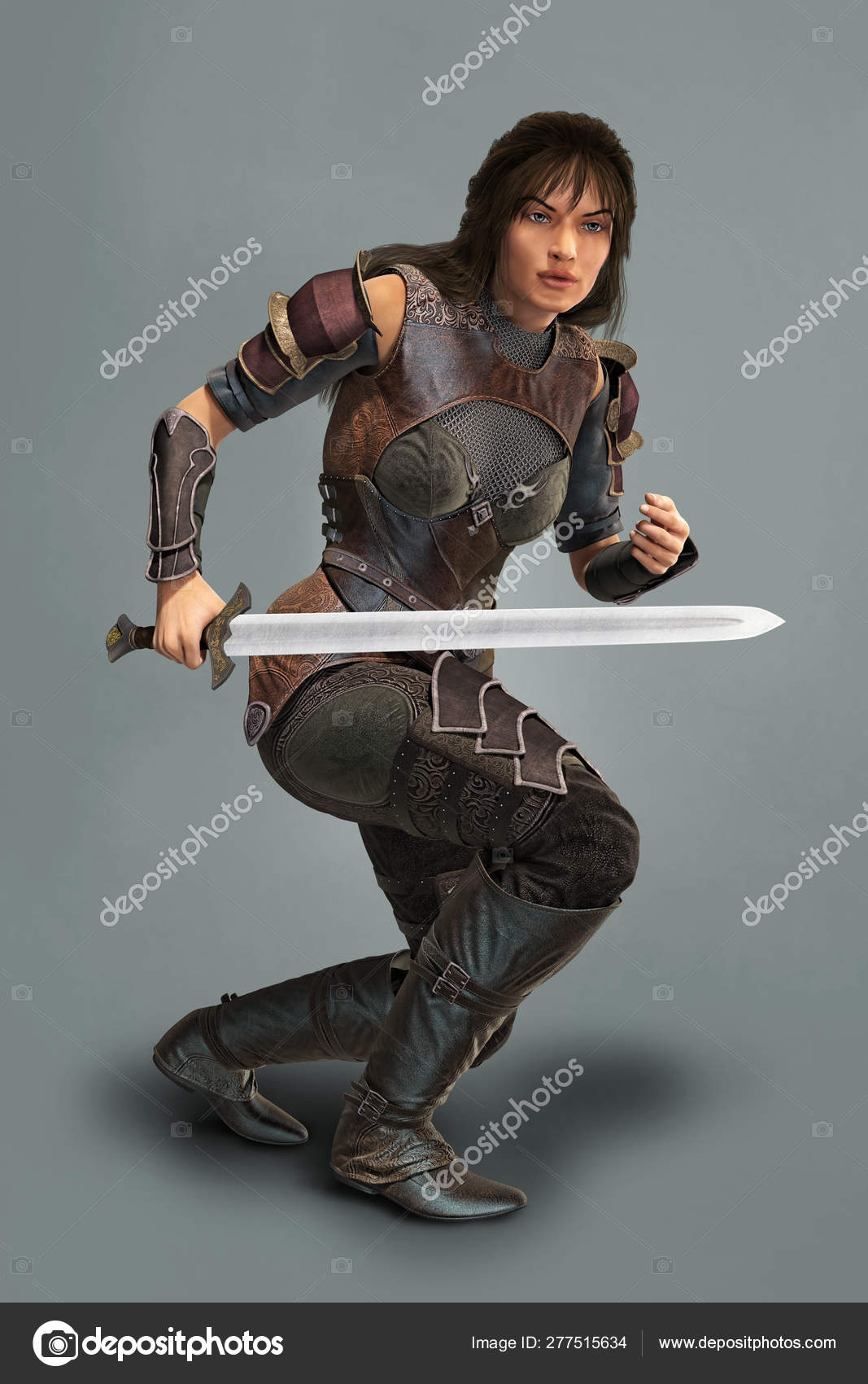 Female Medieval Warrior