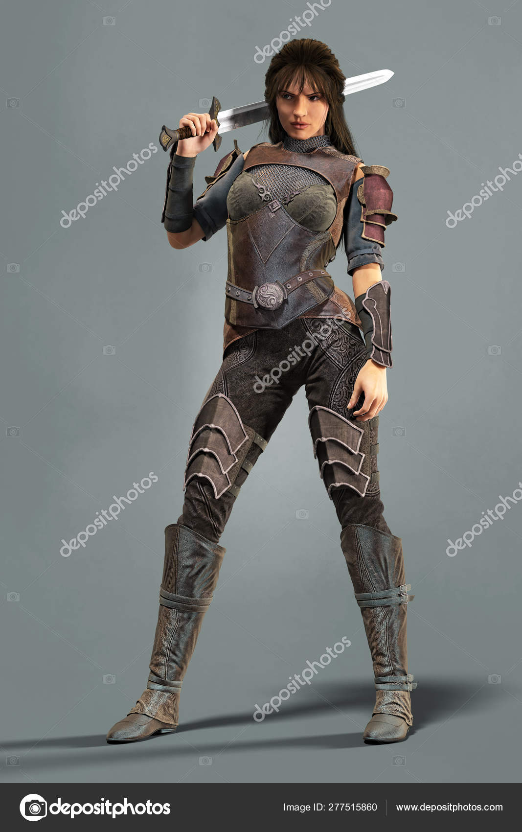 Female Warrior Costume