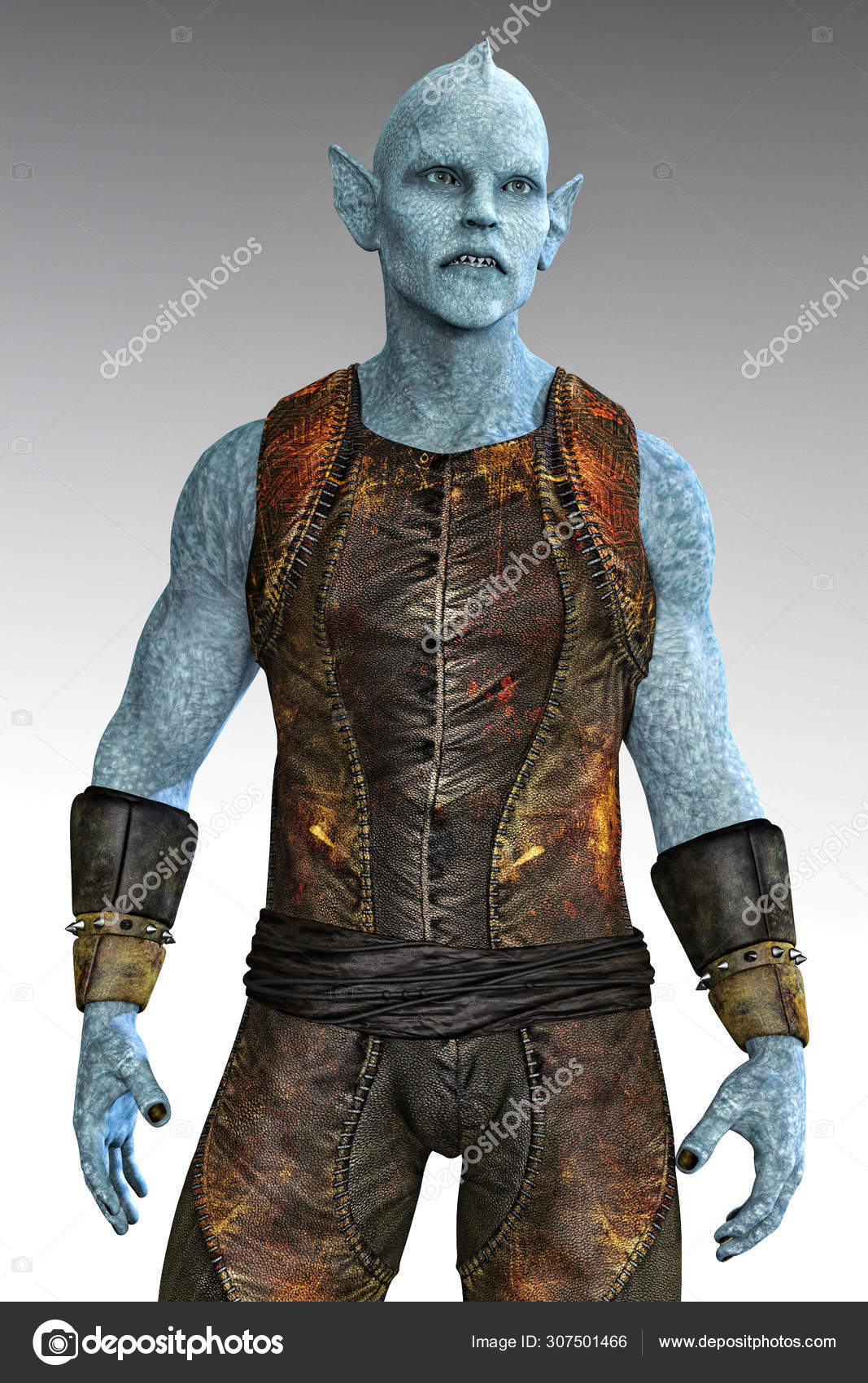 Render of an alien man Stock Photo by ©MerryDesigns 307501466